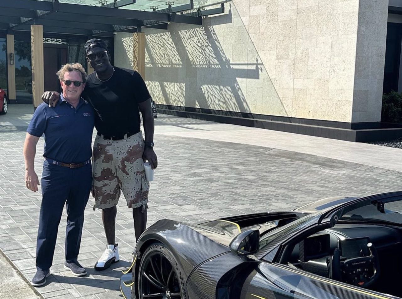 Michael Jordan y su impresionante auto deportivo - Dapper Magazine
